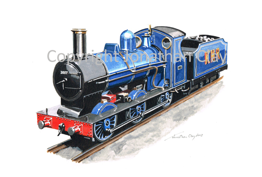 Jonathan Clay Transport Art | Bullock 0-6-0 ‘Firefly’