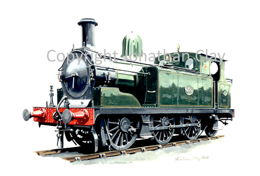 Jonathan Clay Transport Art | Lancashire & Yorkshire Rly Dubs Class 22 ...