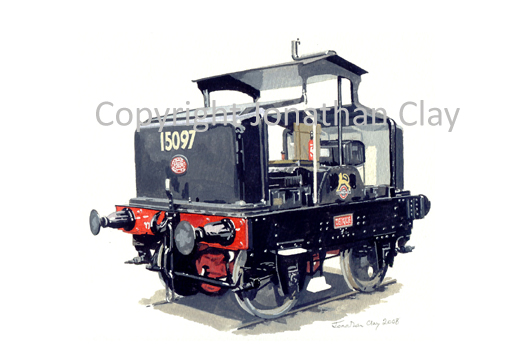 Jonathan Clay Transport Art | Simplex IC Loco 15097