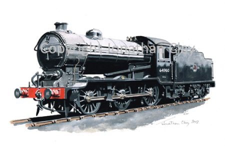 Jonathan Clay Transport Art | LNER J39 0-6-0 No.64960